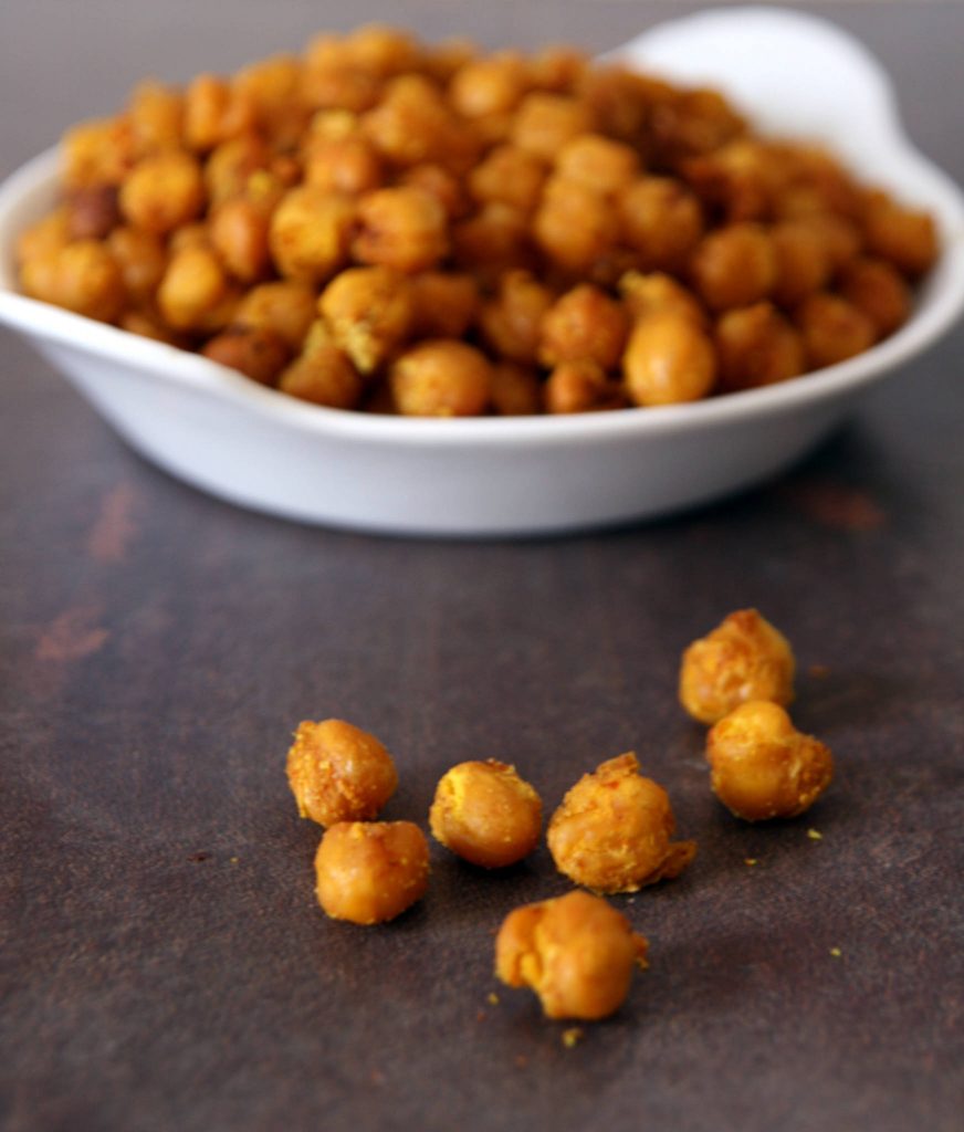 Pois chiches rôtis aux épices